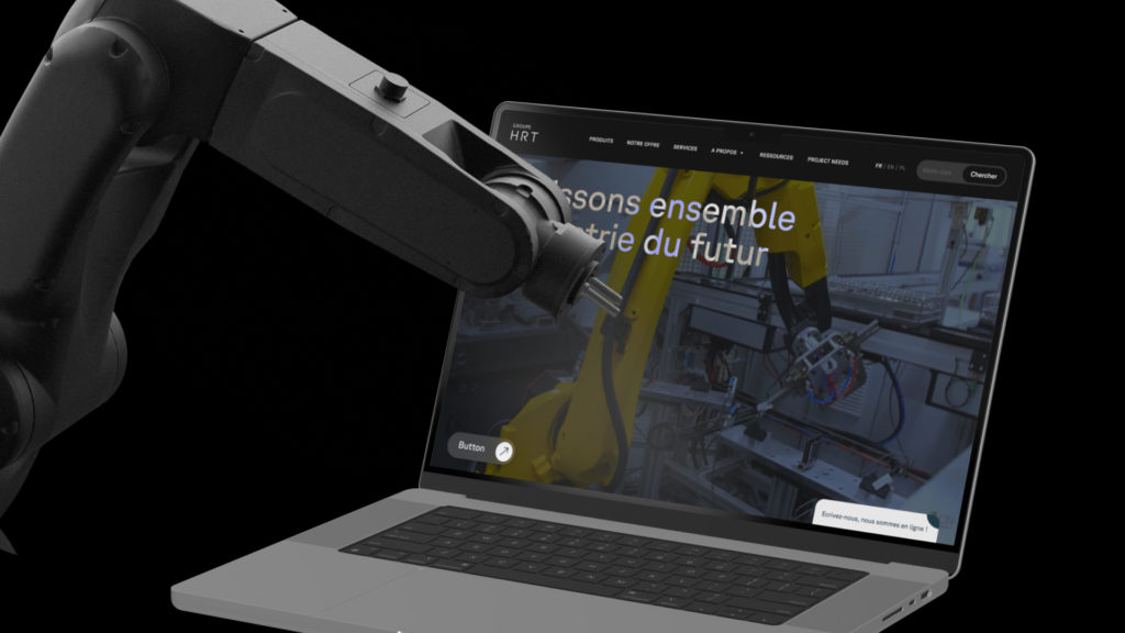 Groupe HRT - Création d'un site internet Multisite wordpress